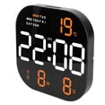 BIMZUC 8.9-inch LED Digital Wall Clock, USB Corded Electric ...