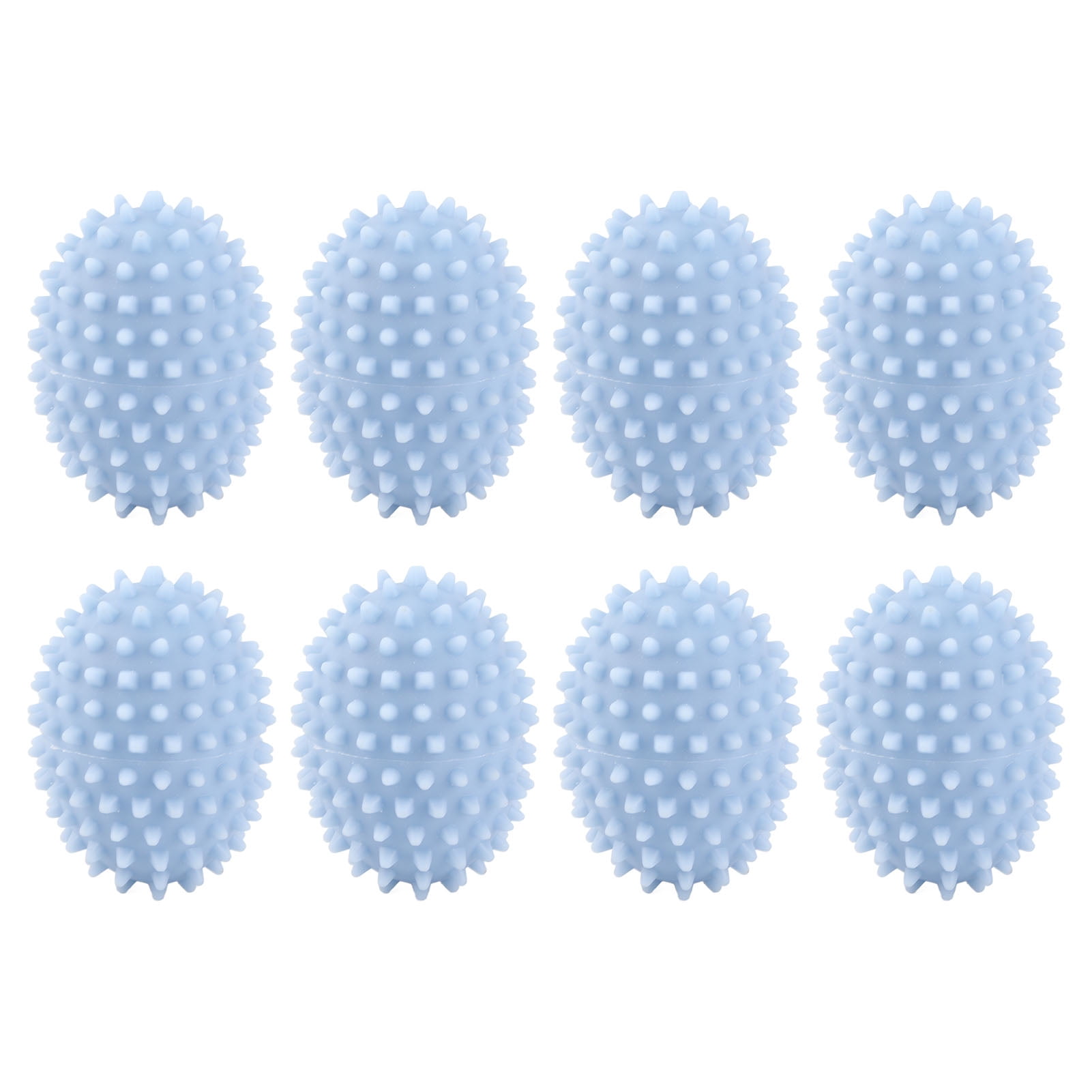 BIMZUC 8-Pack Laundry Wash Balls, Reusable PVC Hedgehog Design for ...