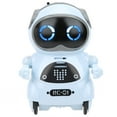 BIMZUC 939A Interactive Mini Robot Toy Blue Voice Recognition Singing ...