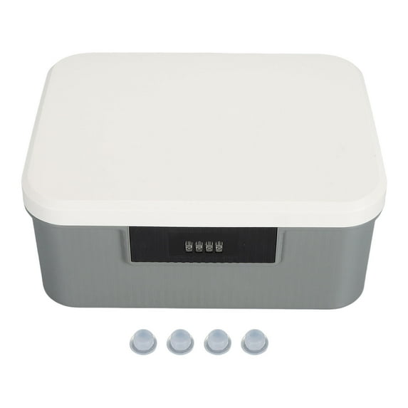 BIMZUC 9L Lockable File Organizer – Dual‑Layer Password Box with ...