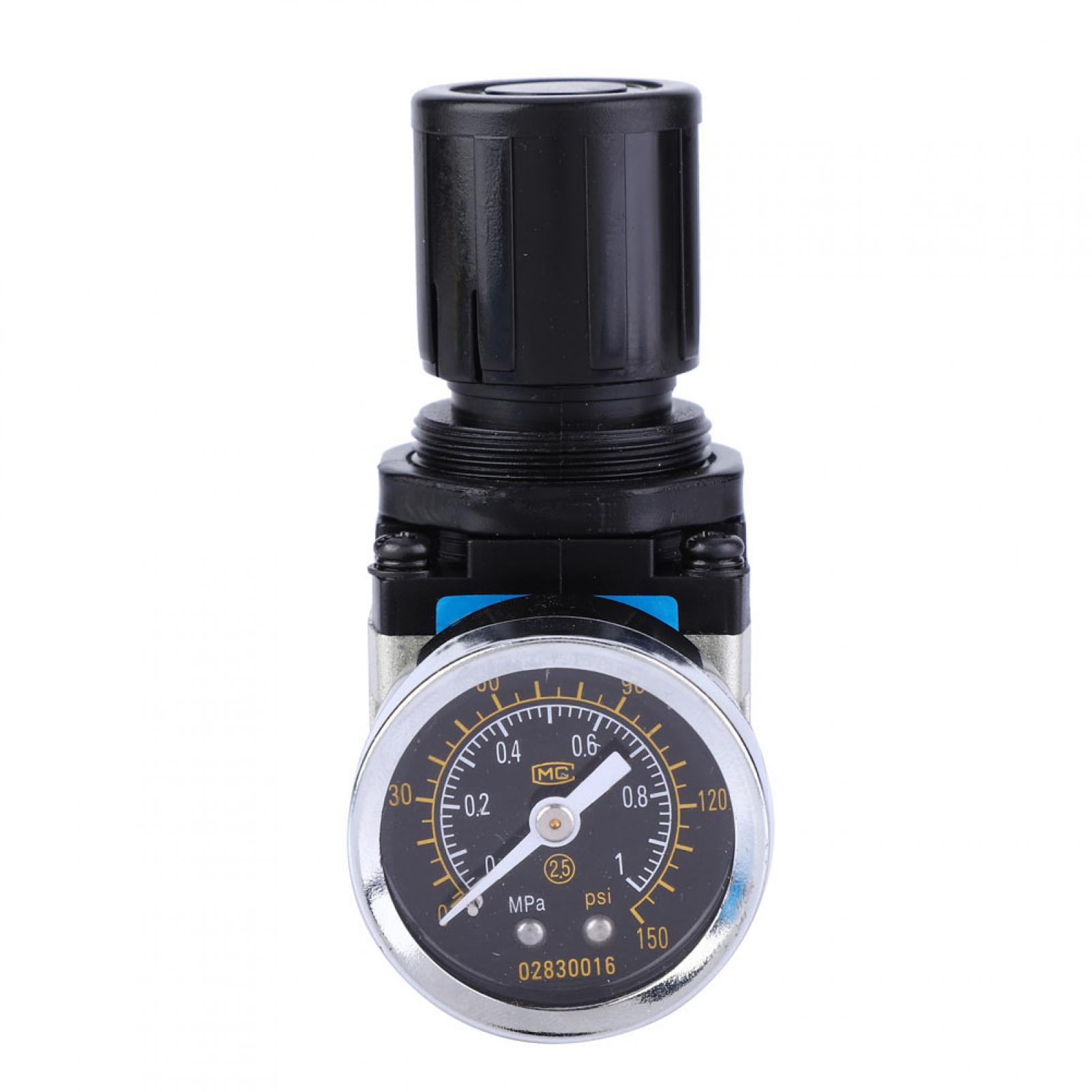 BIMZUC AR2000-02 G1/4" Air Filter Source Compressor Adjustable Pressure ...