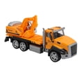 BIMZUC Alloy Pull Back Engineering Excavator Model Children Kid ...
