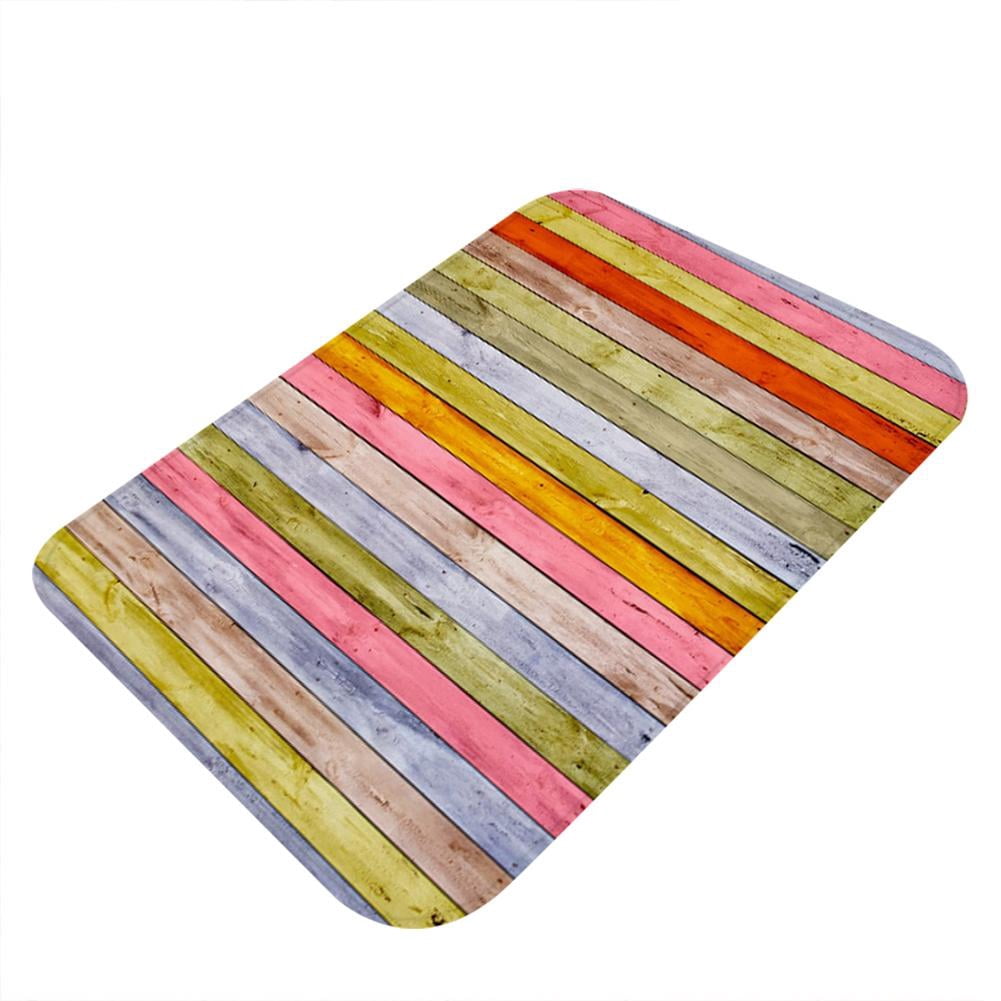 BIMZUC Anti‑Slip Flannel Door Mat – 15.35" x 23.62", Water‑Absorbent ...