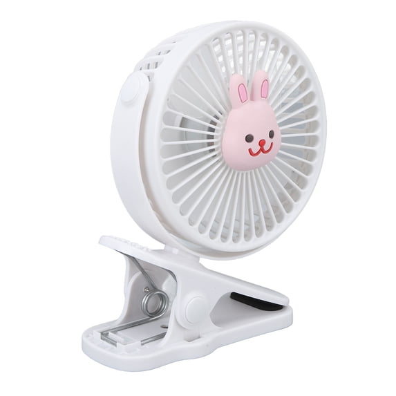 BIMZUC Baby Stroller Fan Clip USB Cartoon 3 Speeds Portable Fashionable ...
