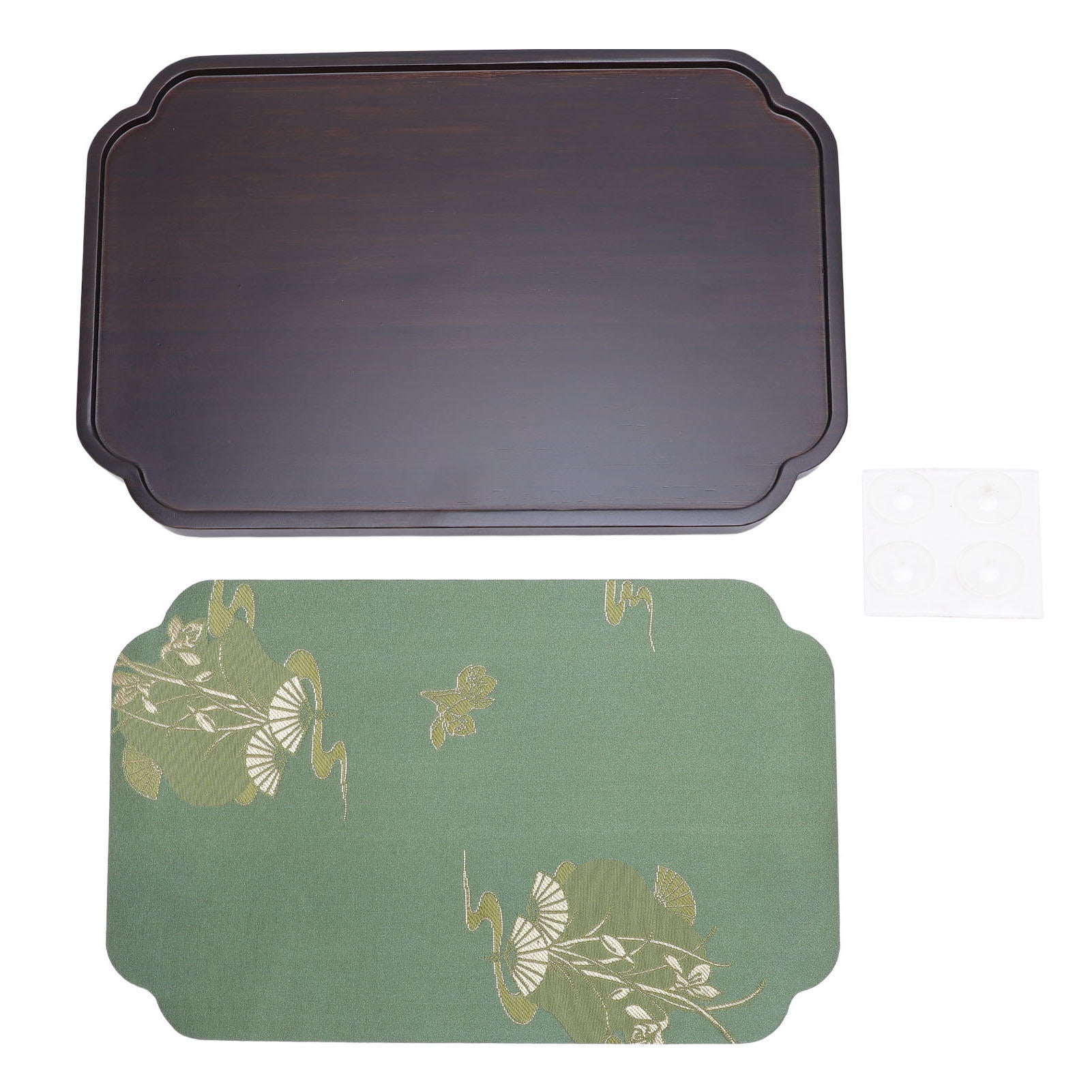 BIMZUC Bamboo‑Crafted Tea Serving Tray – Heavy‑Bambusoideae Chinese Tea ...
