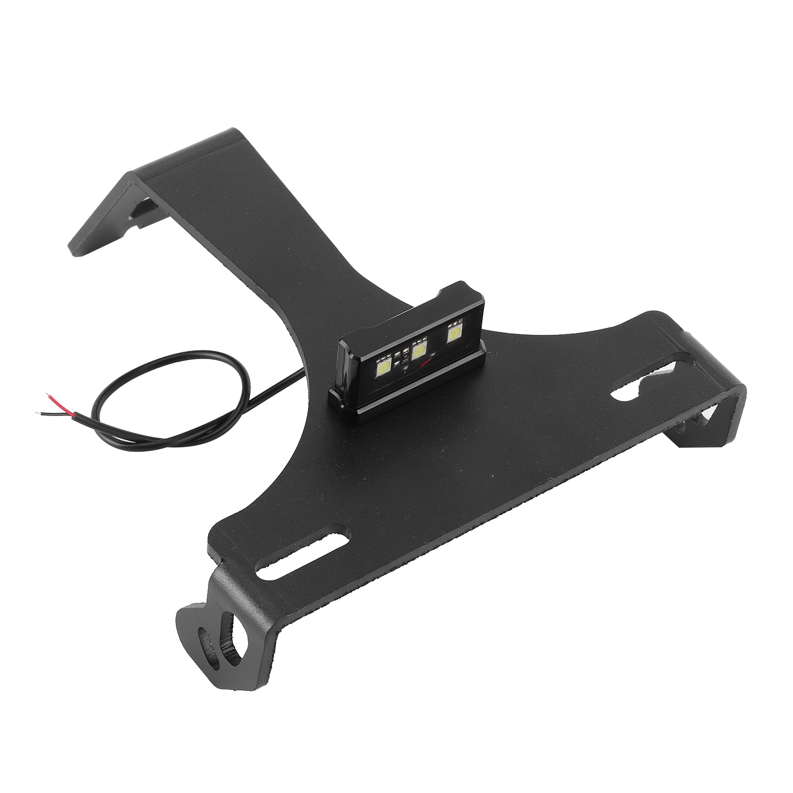 BIMZUC CNC License Plate Holder Fender Eliminator with White LED Lamp ...