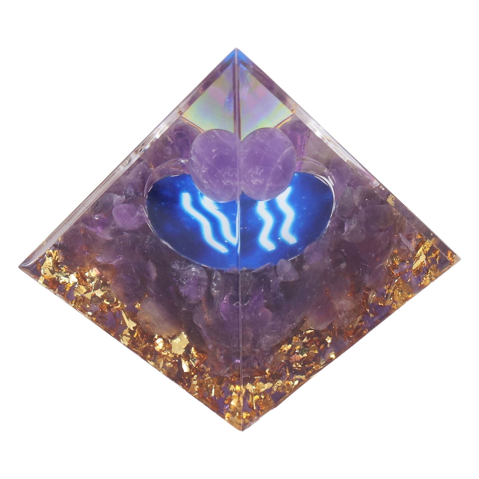 BIMZUC Constellation Energy Pyramid Stone for Positive Energy Reduce ...