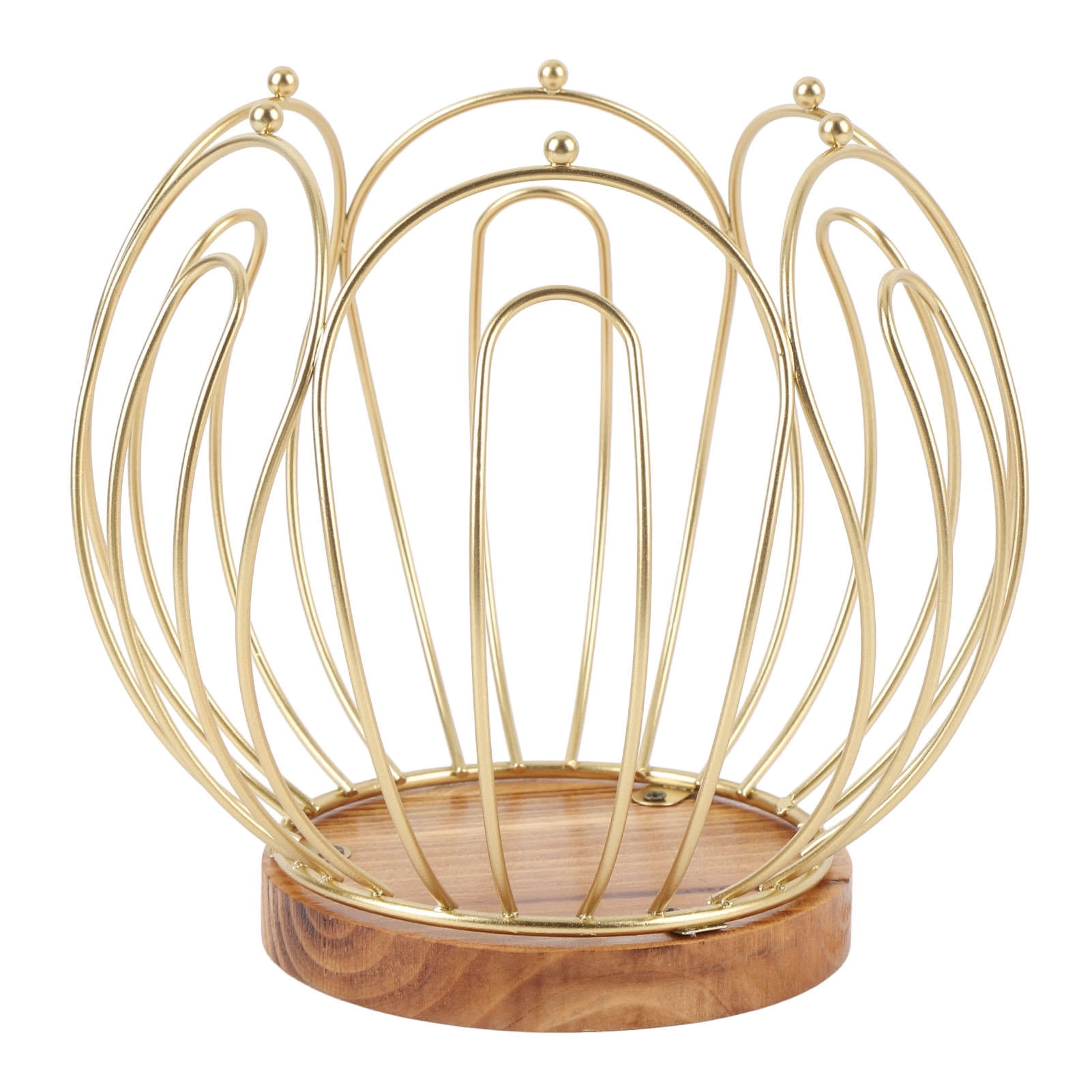 BIMZUC Counter Coffee Pod Holder Basket – 25‑Cap Metal Wire & Solid ...