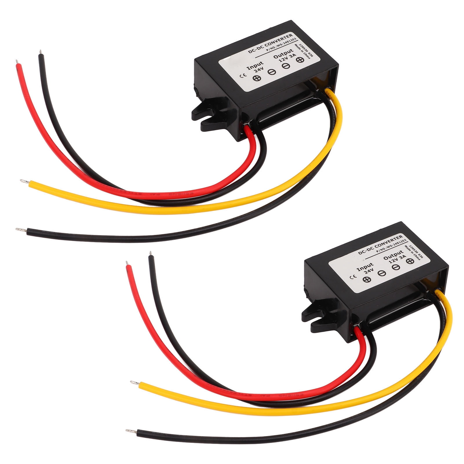 BIMZUC DC to DC Converter 18-40V to 12V 3A 36W IP68 Waterproof Car Buck ...