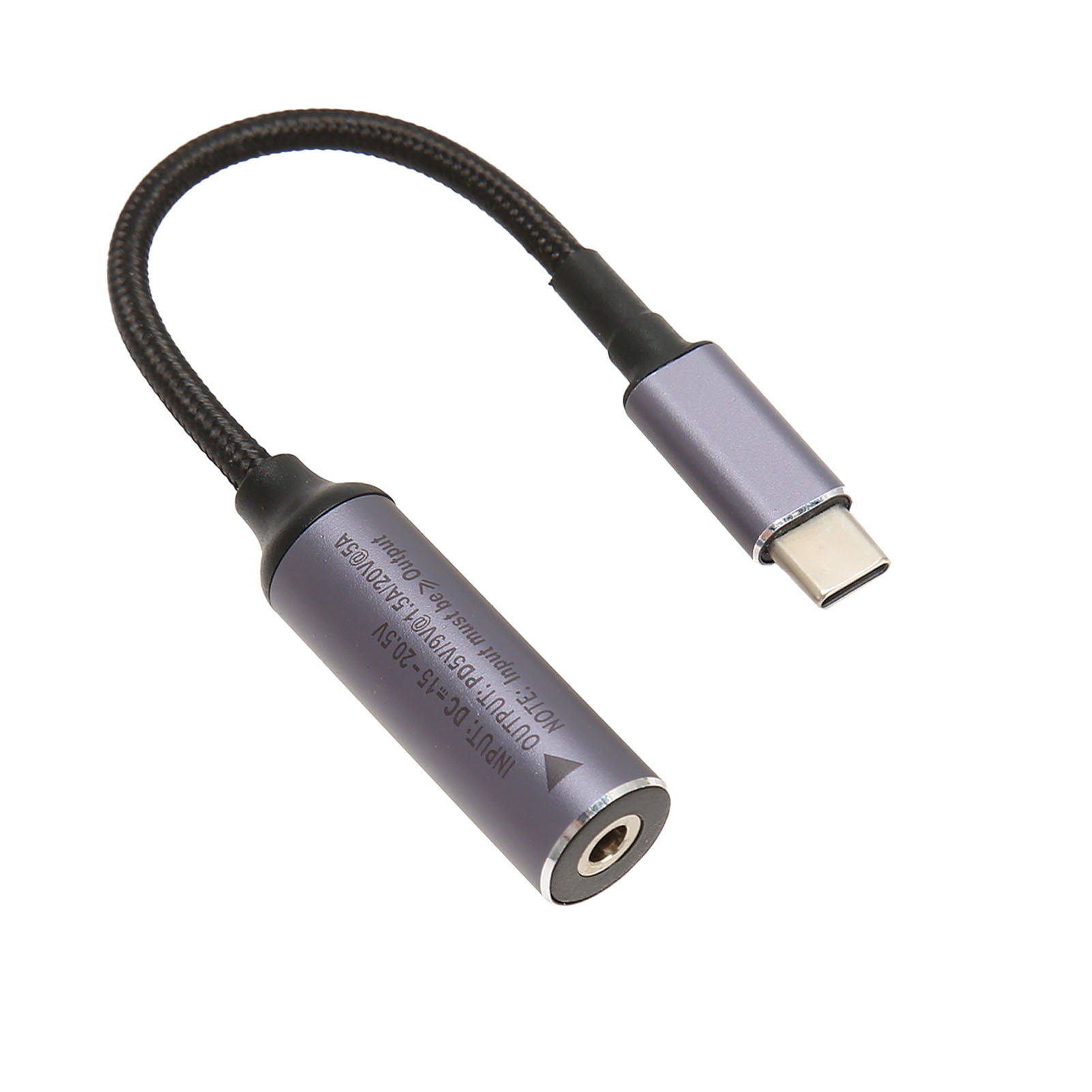 BIMZUC DC to Type C Cable 2.5x0.7mm 100W Female Input to Male Output ...