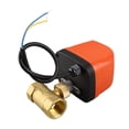 BIMZUC DN20 2 Way 3/4in Electric Ball Valve Normally Closed Universal ...