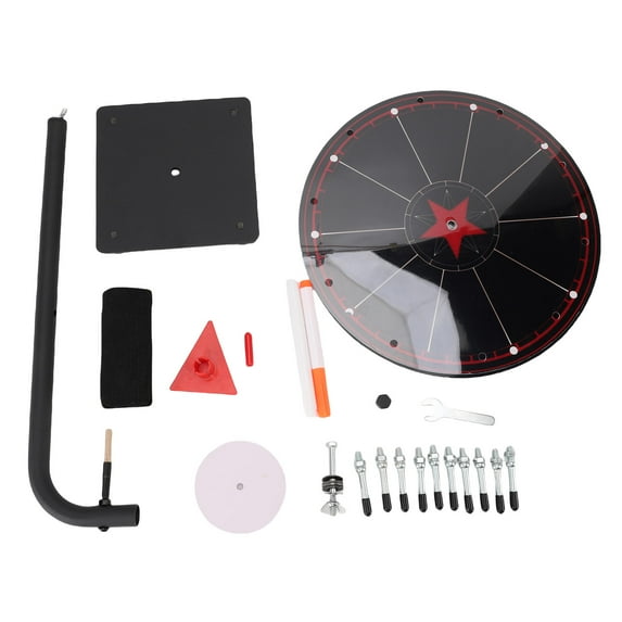 BIMZUC Desktop Prize Wheel – Editable, Erasable, Stable Rotation Lucky ...