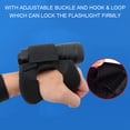 BIMZUC Durable Black Nylon Diving Light Flashlight Torch Holder Glove ...