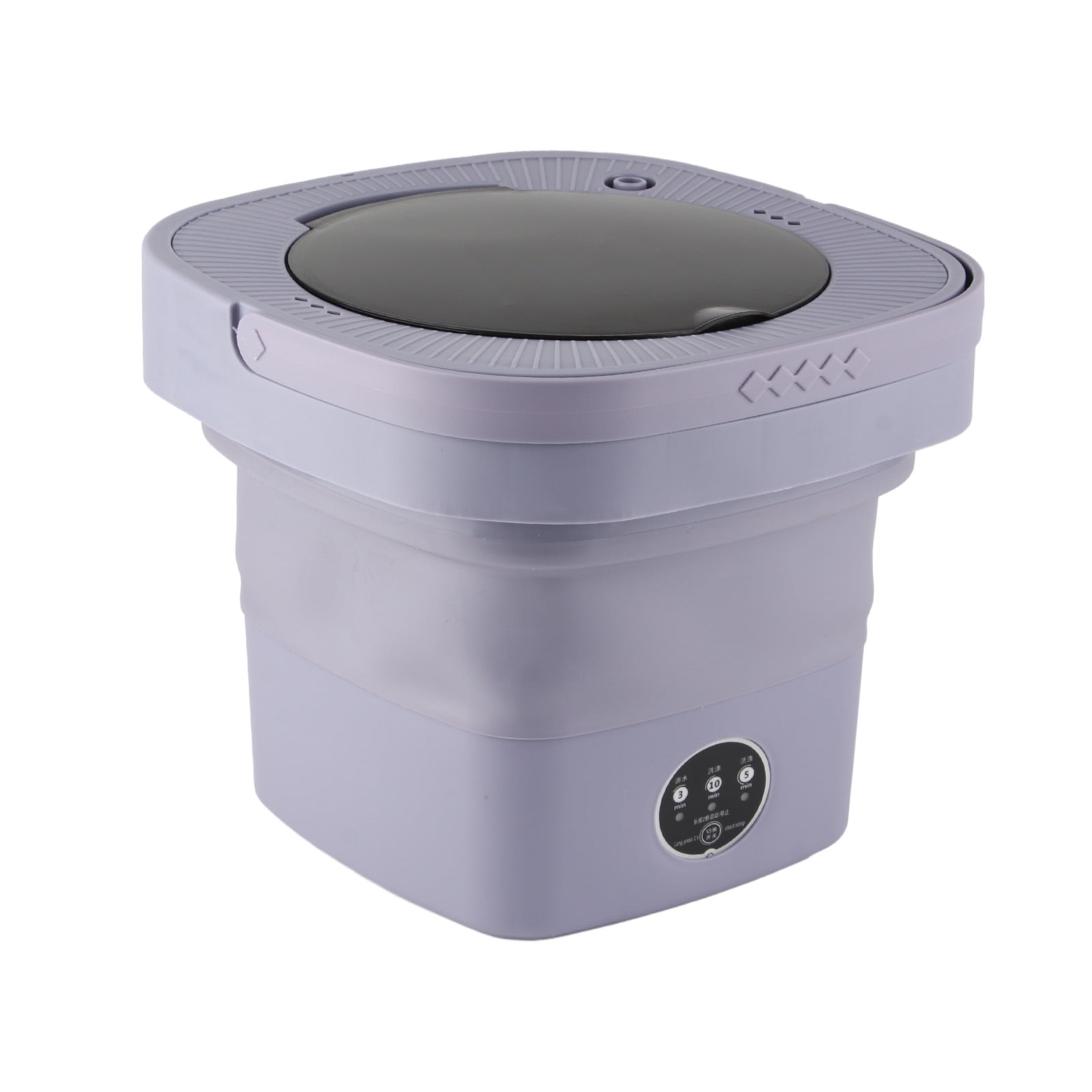 BIMZUC Foldable Washing Machine High Speed 6.5L Large Capacity Soft ...