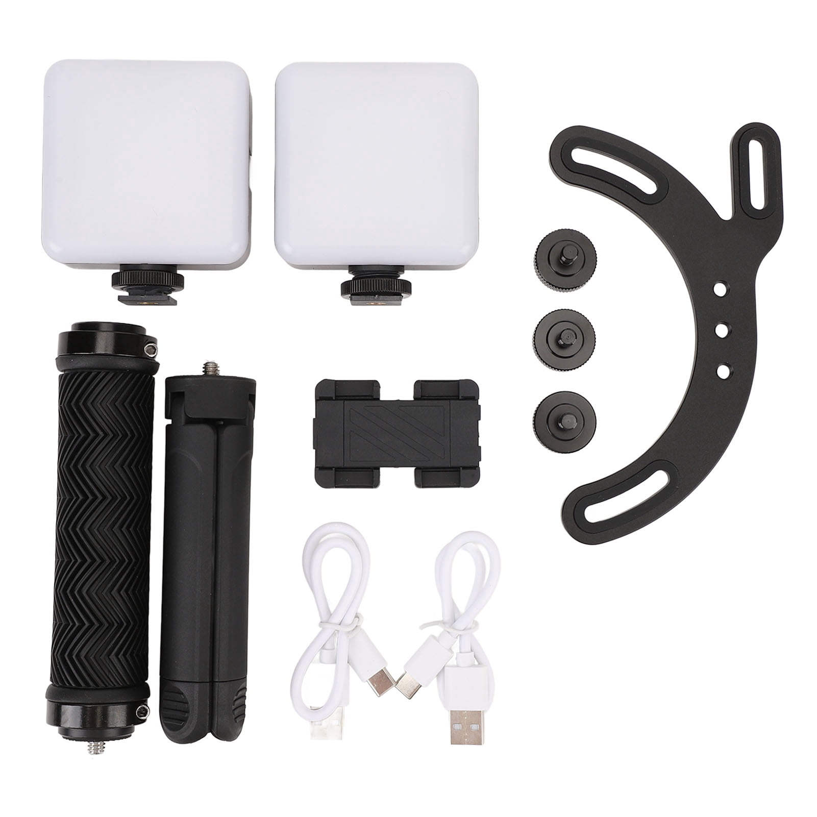 BIMZUC Handheld Fill Light Adjustable Brightness 5600K Rechargeable ...