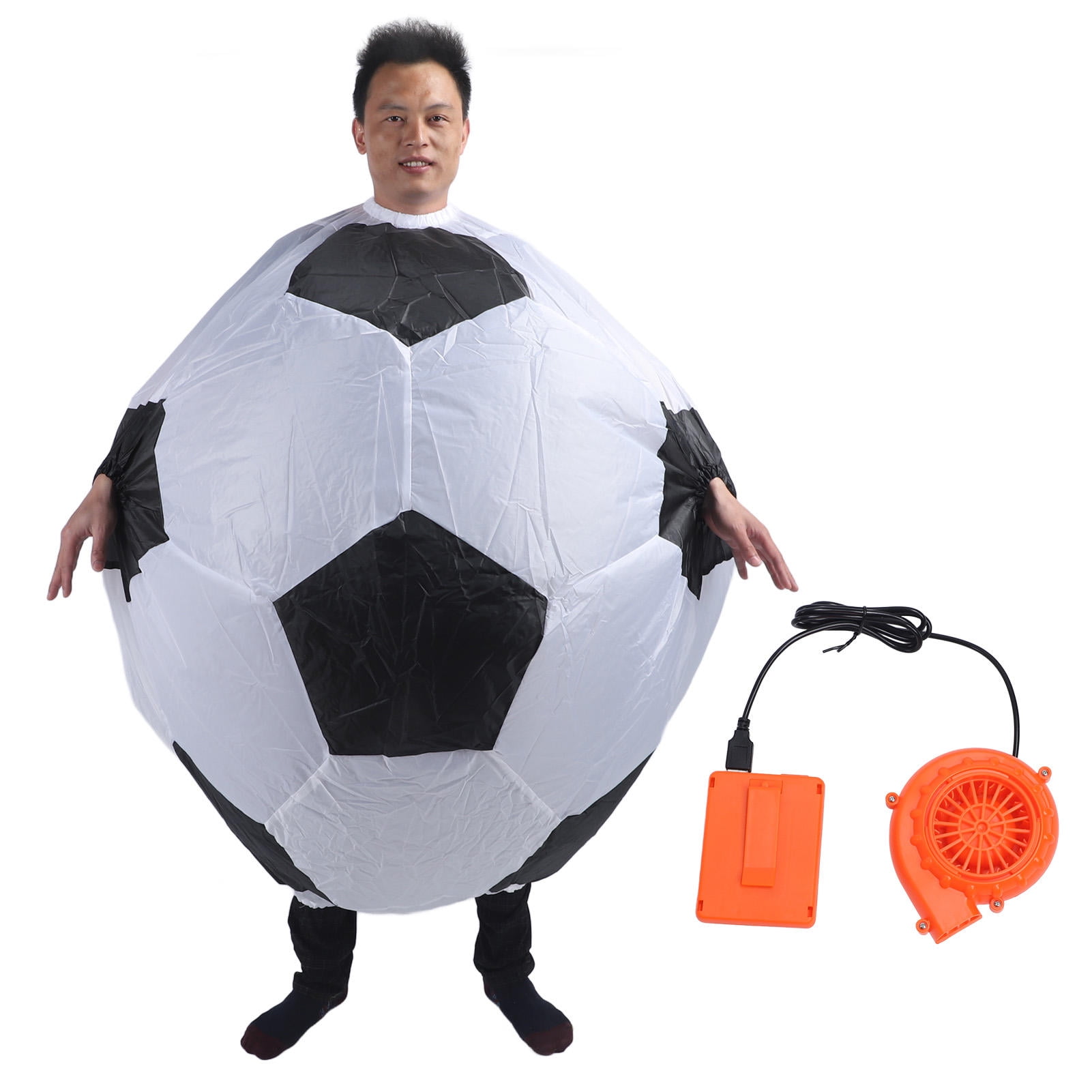BIMZUC Inflatable Soccer Costume – Air‑Blown Football Outfit for ...