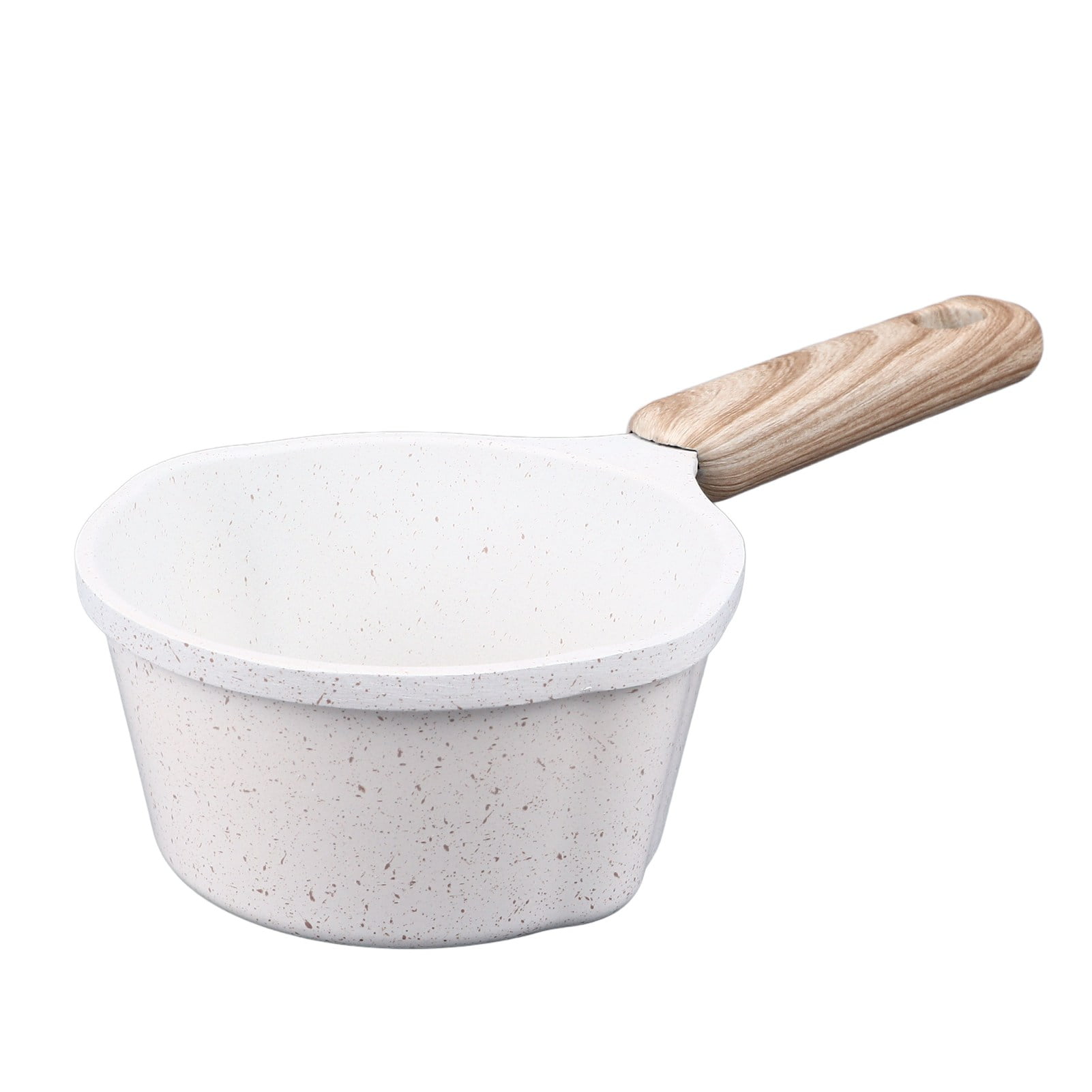 BIMZUC Kitchen Sauce Pan Medical Stone Nonstick Pot with Pour Spouts ...