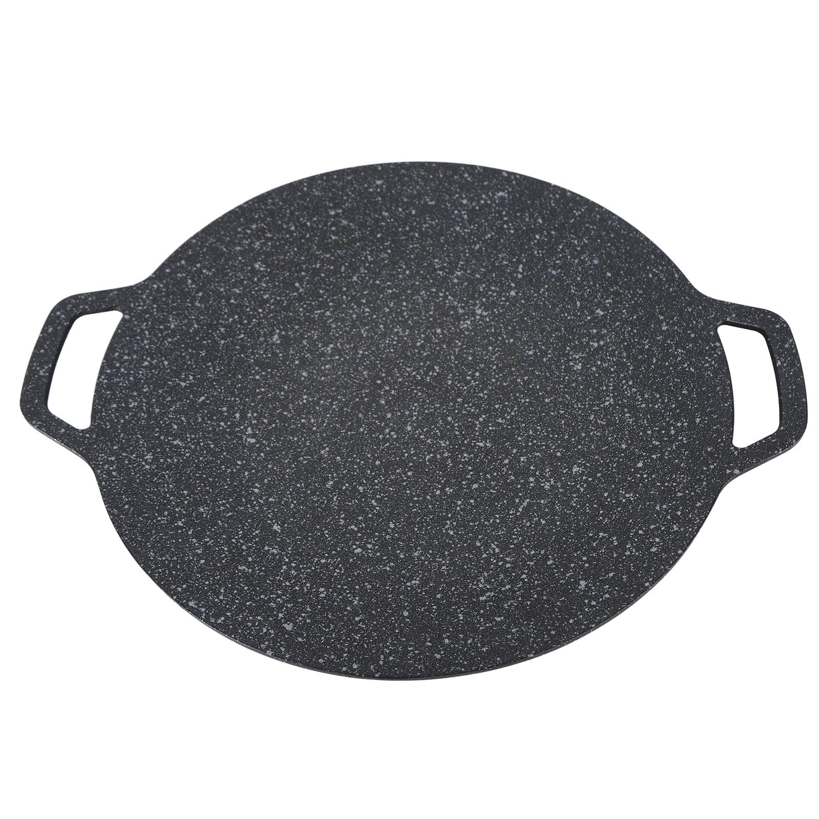 BIMZUC Korean Style Barbecue Round Plate Smokeless Round Griddle 34cm ...