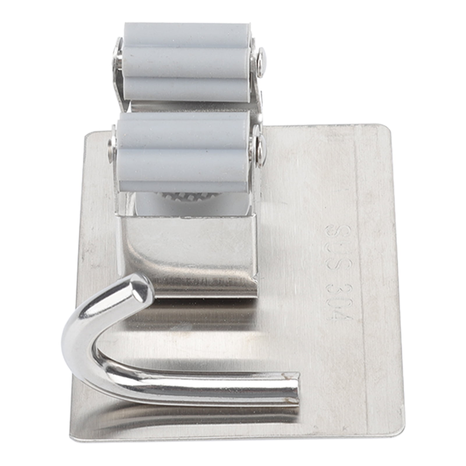 BIMZUC Mop and Broom Holder, 4-Pack No Drill Adhesive Wall Mount ...