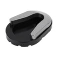 BIMZUC Motorcycle Kickstand Enlarger Pad Side Stand Extender Plate ...