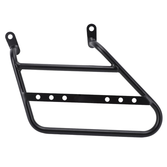 BIMZUC Motorcycle Side Mount Saddlebag Support Bracket 12mm Iron Matte ...