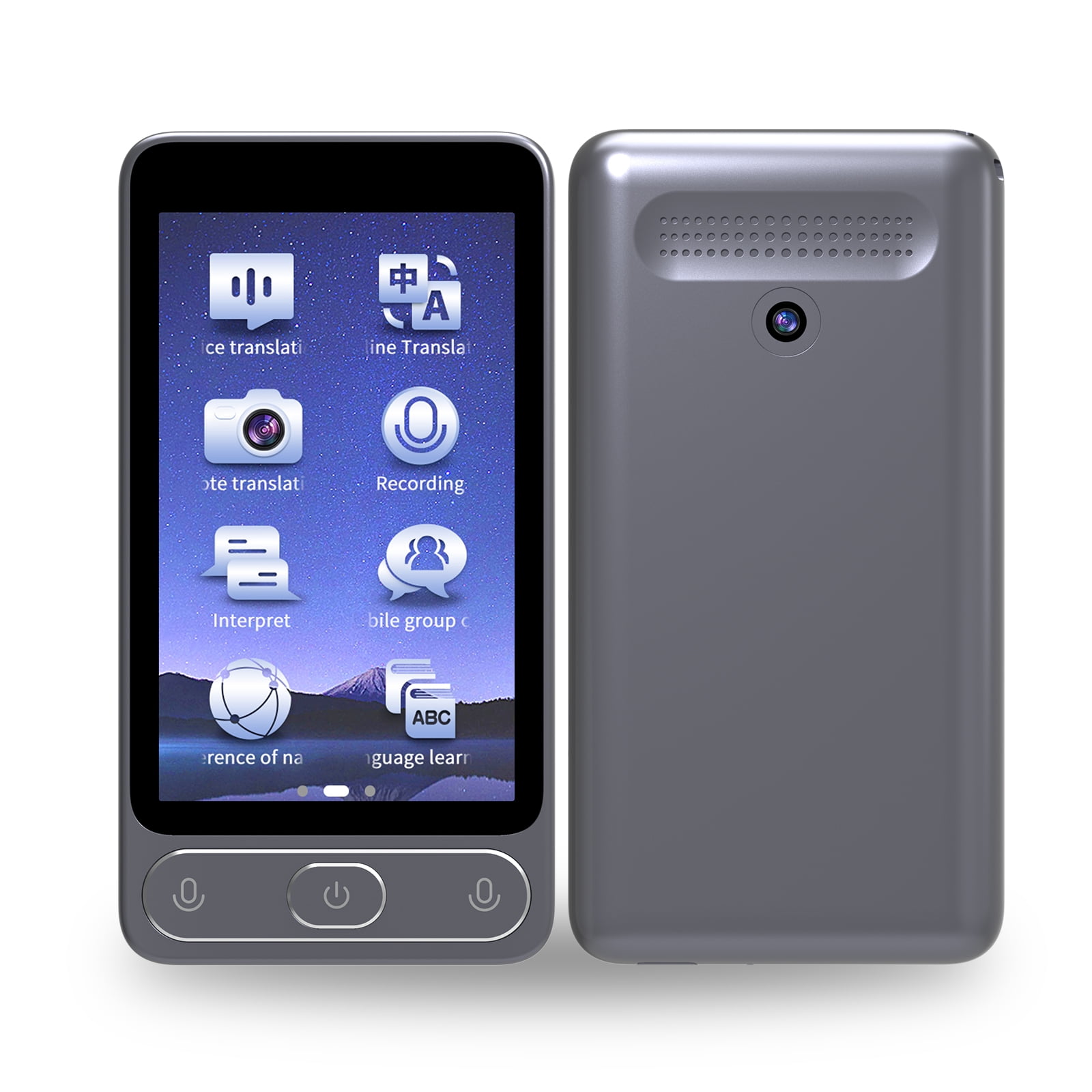 BIMZUC Portable Language Translator Device, 142 Languages, 3.97 inches ...