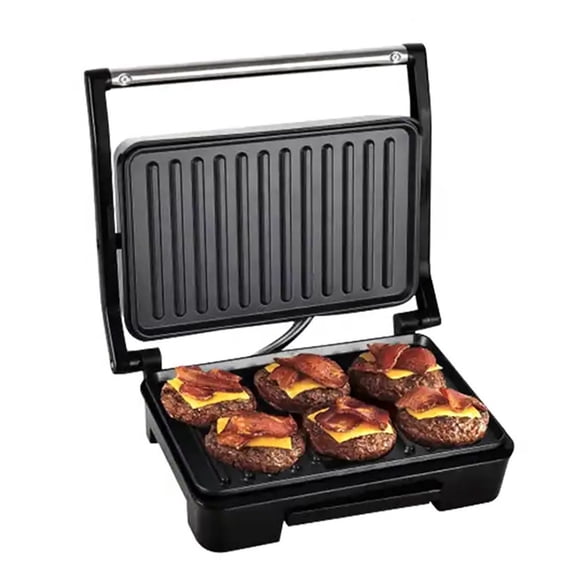 BIMZUC Portable Panini Press Sandwich Maker Up to 6 Slices 850W Double ...
