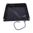 BIMZUC Portable Shower Tray 31.5x31.5x3.9 Inch Foldable Shower Base ...