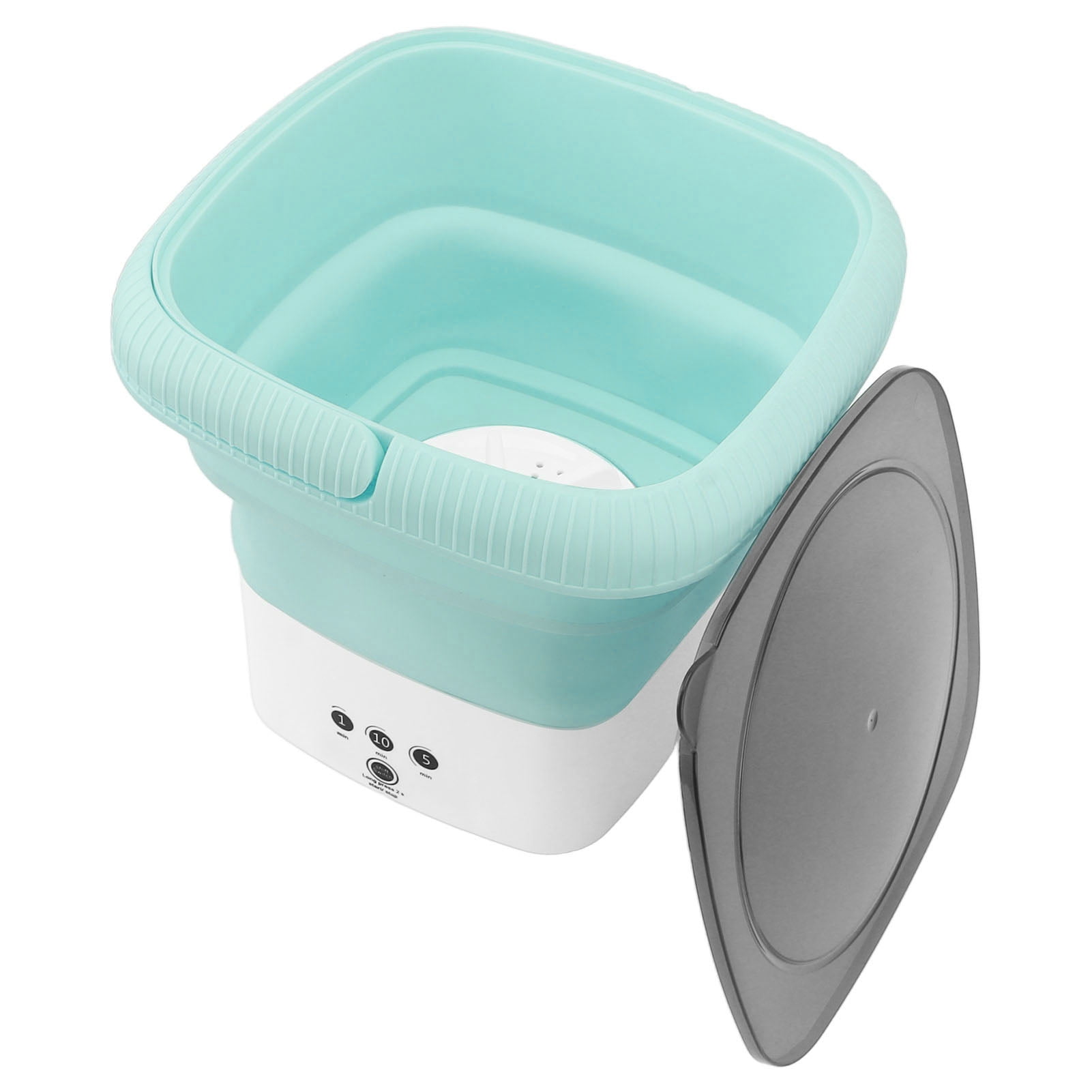 BIMZUC Portable Washing Machine ABS Noiseless Mini Foldable Laundry ...