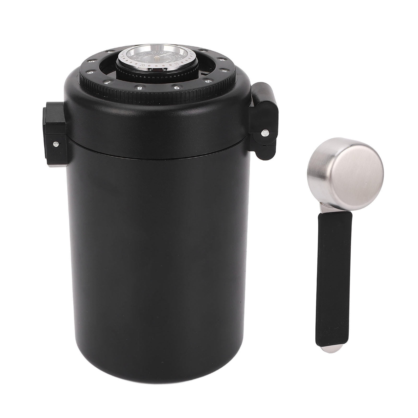 BIMZUC Premium 304 Stainless Steel Double‑Layer Coffee & Tea Canister ...