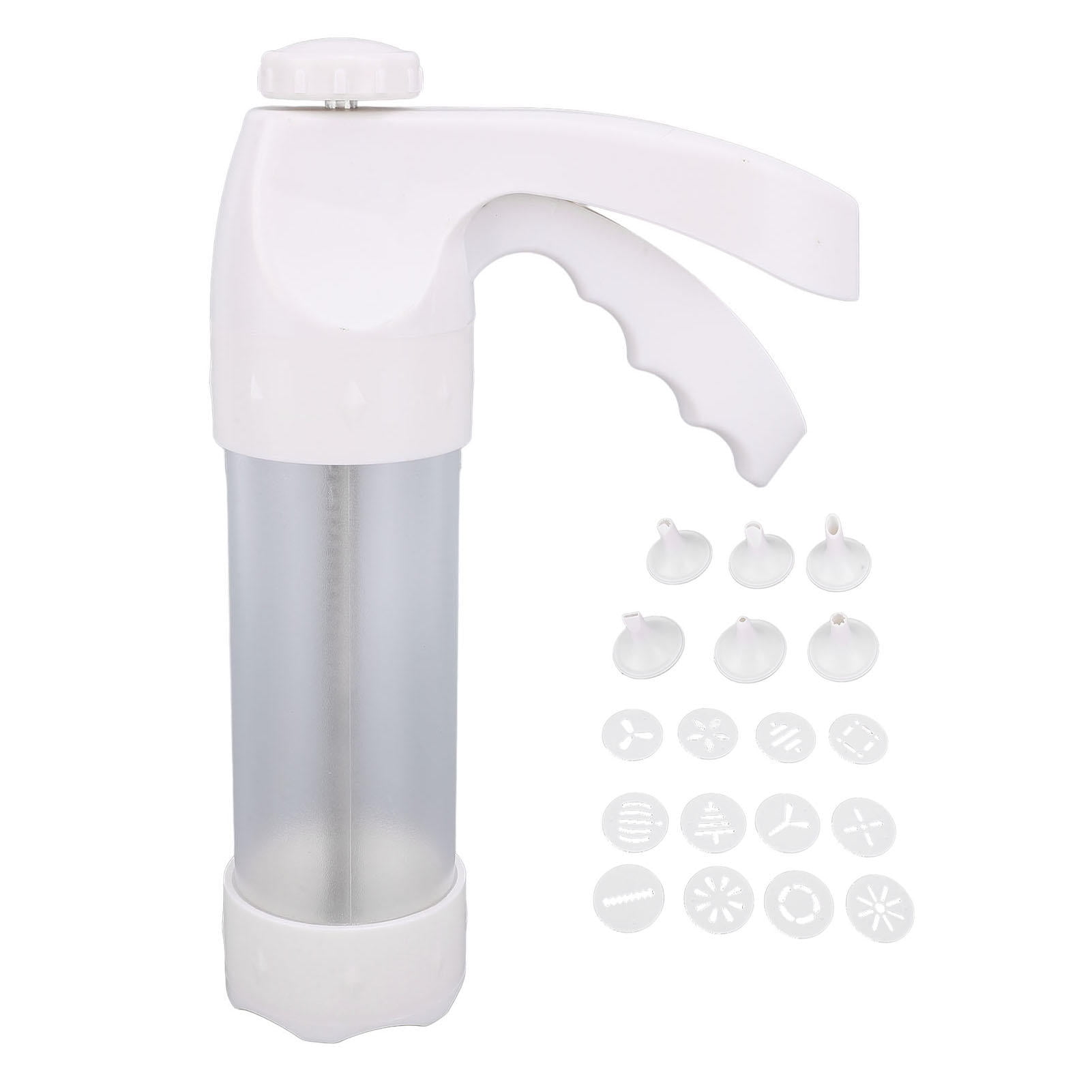 BIMZUC Premium ABS Cookie Press Kit – 12 Discs & 6 Piping Tips for ...
