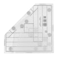 BIMZUC Premium Acrylic Grids Quilt Ruler – 5.5” Transparent Scale, 6/8 ...
