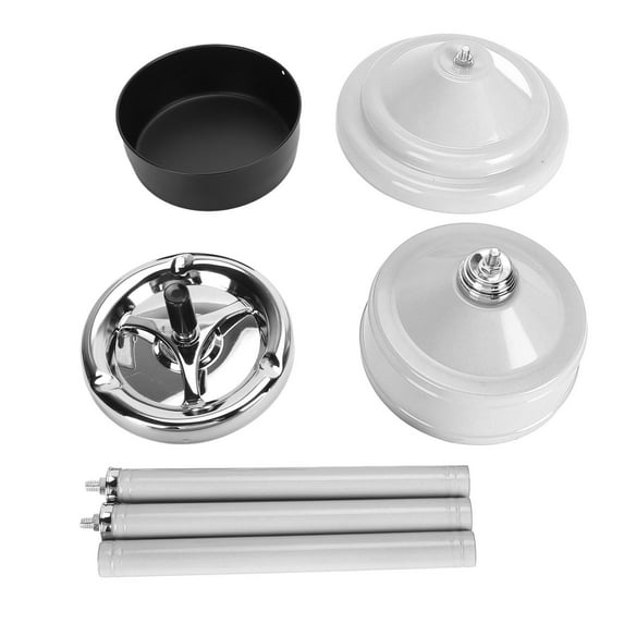 BIMZUC Premium Iron Self‑Cleaning Floor Ashtray – Detachable ...