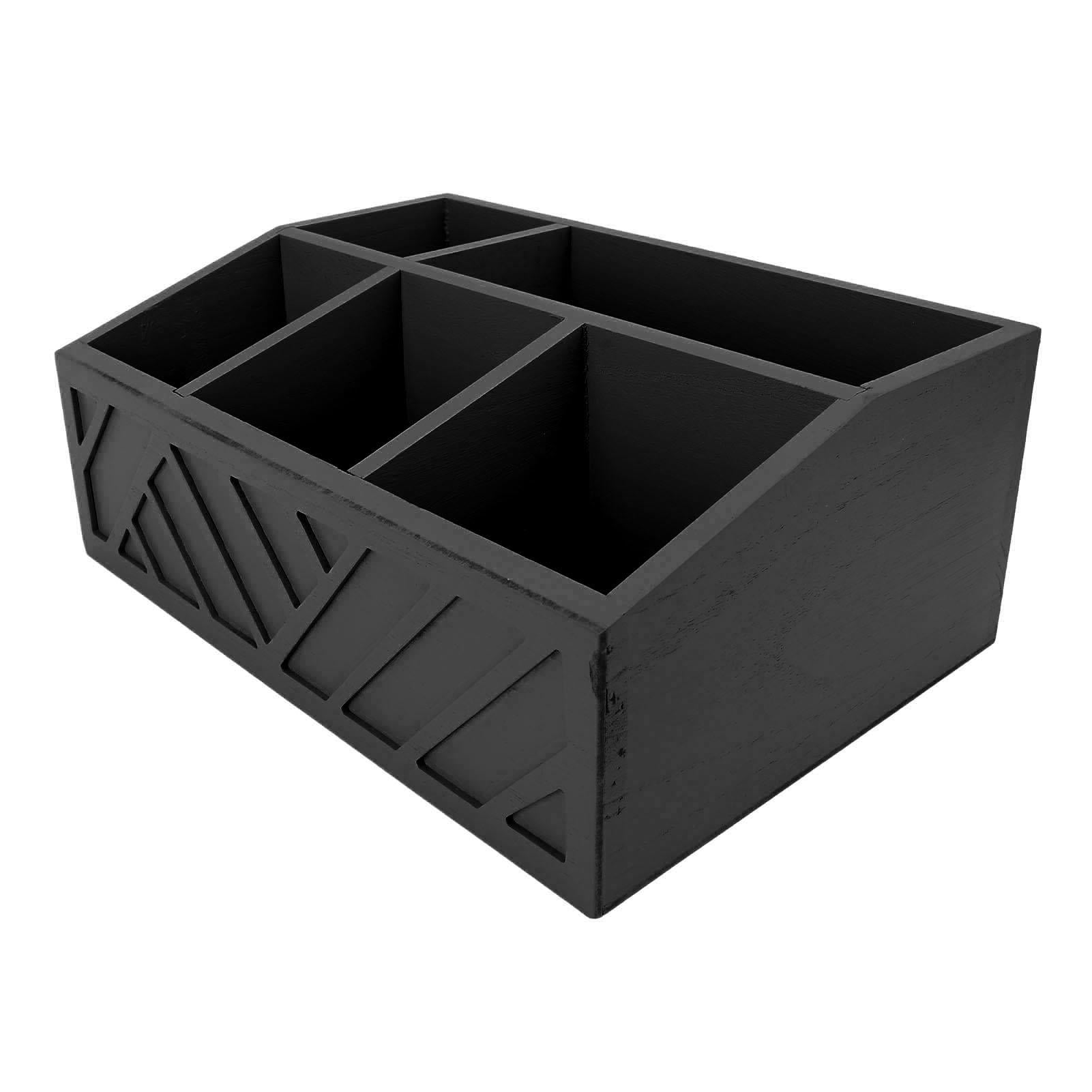 BIMZUC Premium Wooden Tea & Coffee Organizer with Dividers – Multi ...