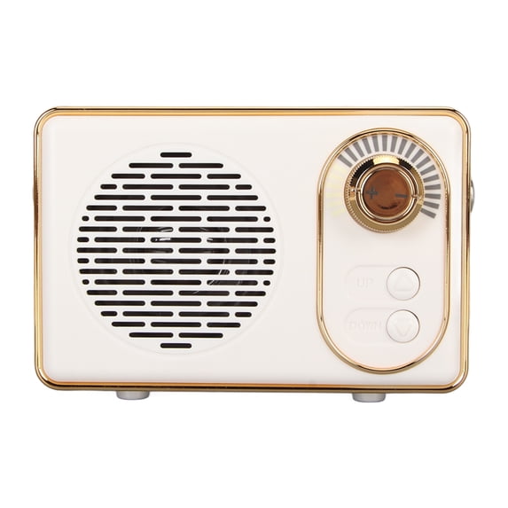 BIMZUC Retro Bluetooth 5.0 Speaker Vintage Mini Portable Speaker with ...