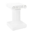 BIMZUC Roman Pillar Greek Column Statue – Elegant White Decor, Angel ...