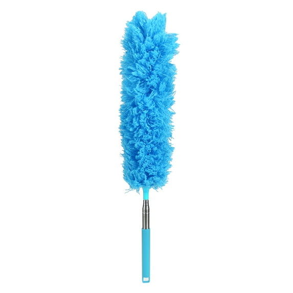 BIMZUC Sky Blue Flexible Duster - Stainless Steel Telescopic Dust ...