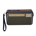 BIMZUC Small Bluetooth Radio Speaker Vintage Retro Portable Solar ...