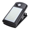 BIMZUC Solar Clamp Light 3W 40 LEDs Motion Sensor Waterproof Security ...