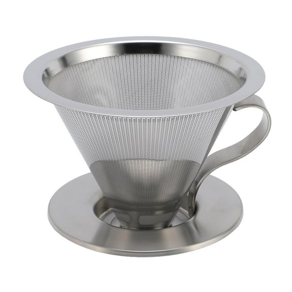 BIMZUC Stainless Steel Paperless Pour‑Over Coffee Dripper – 300‑Mesh ...