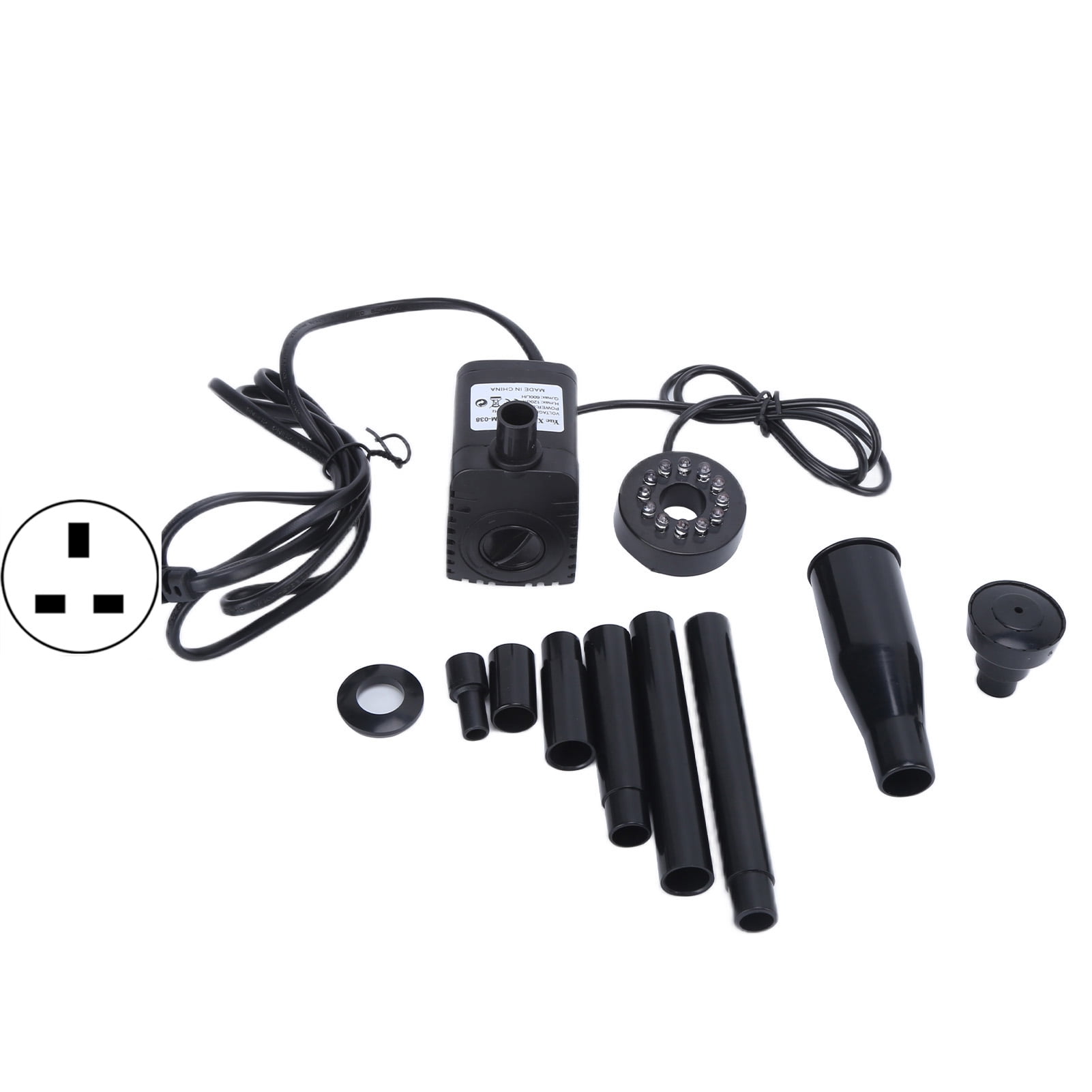 BIMZUC Submersible Water Pump IP68 Waterproof Grade Low Noise Fountain ...
