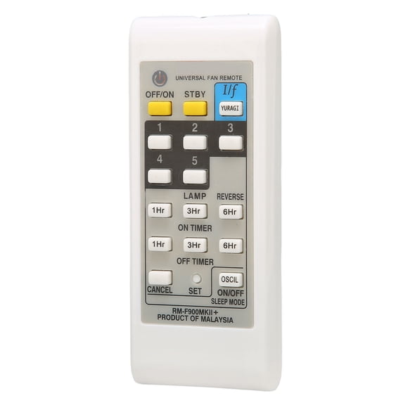 BIMZUC Universal Replacement Electric Fan Remote Control RM-F900MK Long ...