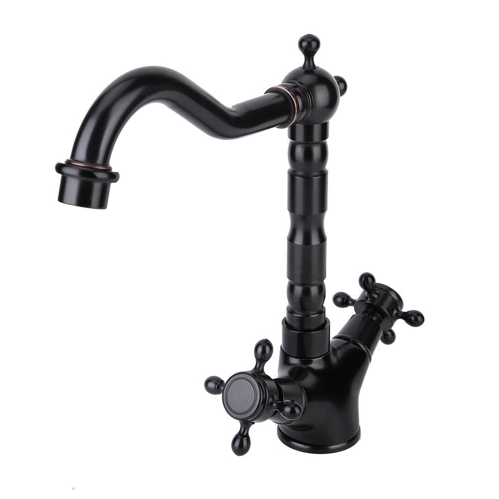 BIMZUC Vintage Brass European-Style Single-Handle Bathroom & Kitchen ...