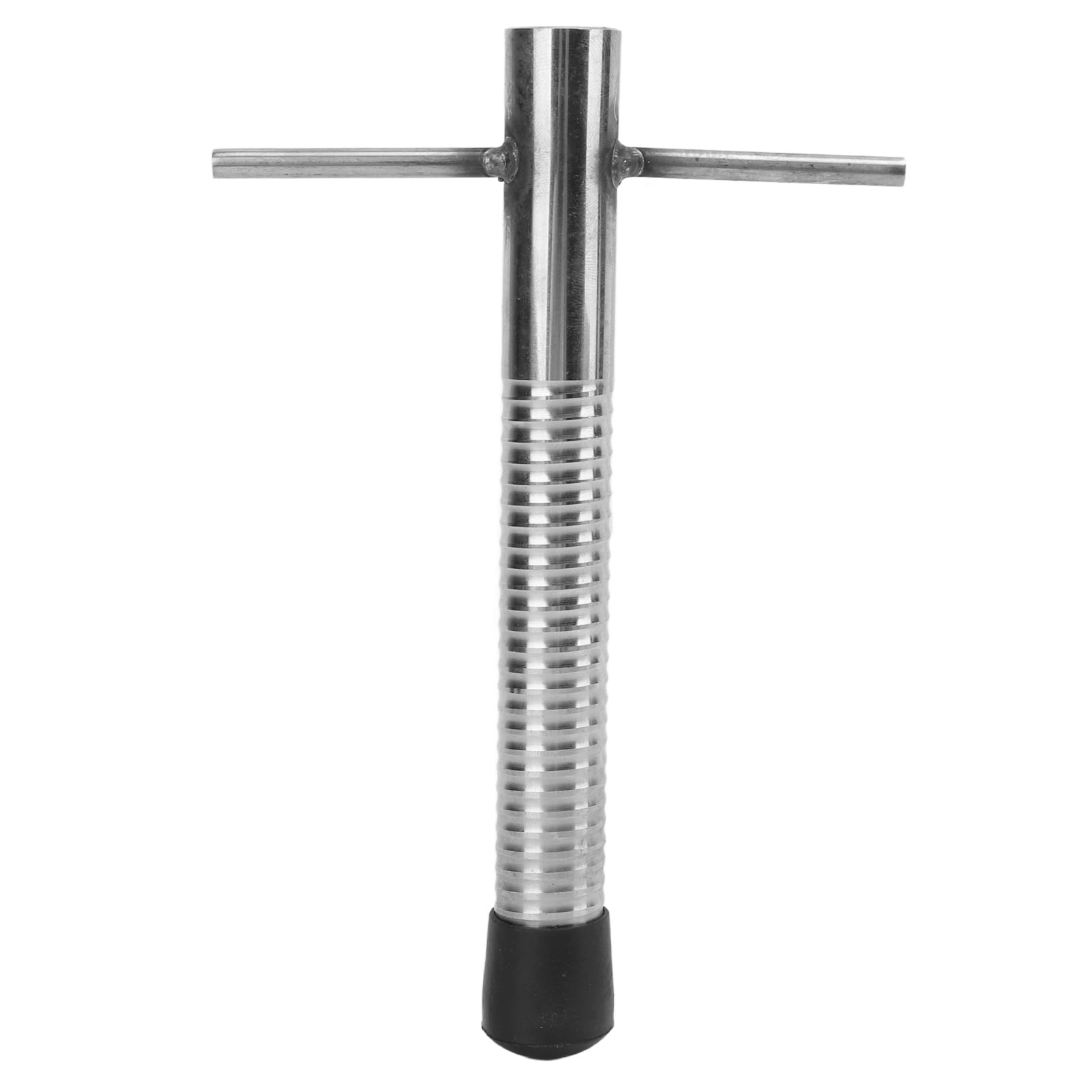 BIMZUC Winter Fishing Ice Drill Portable Camping Spiral Pegs Stainless ...