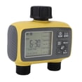 BIMZUC YZD08 Dual Zone Programmable Sprinkler Timer, Rain Delay IPX5 ...