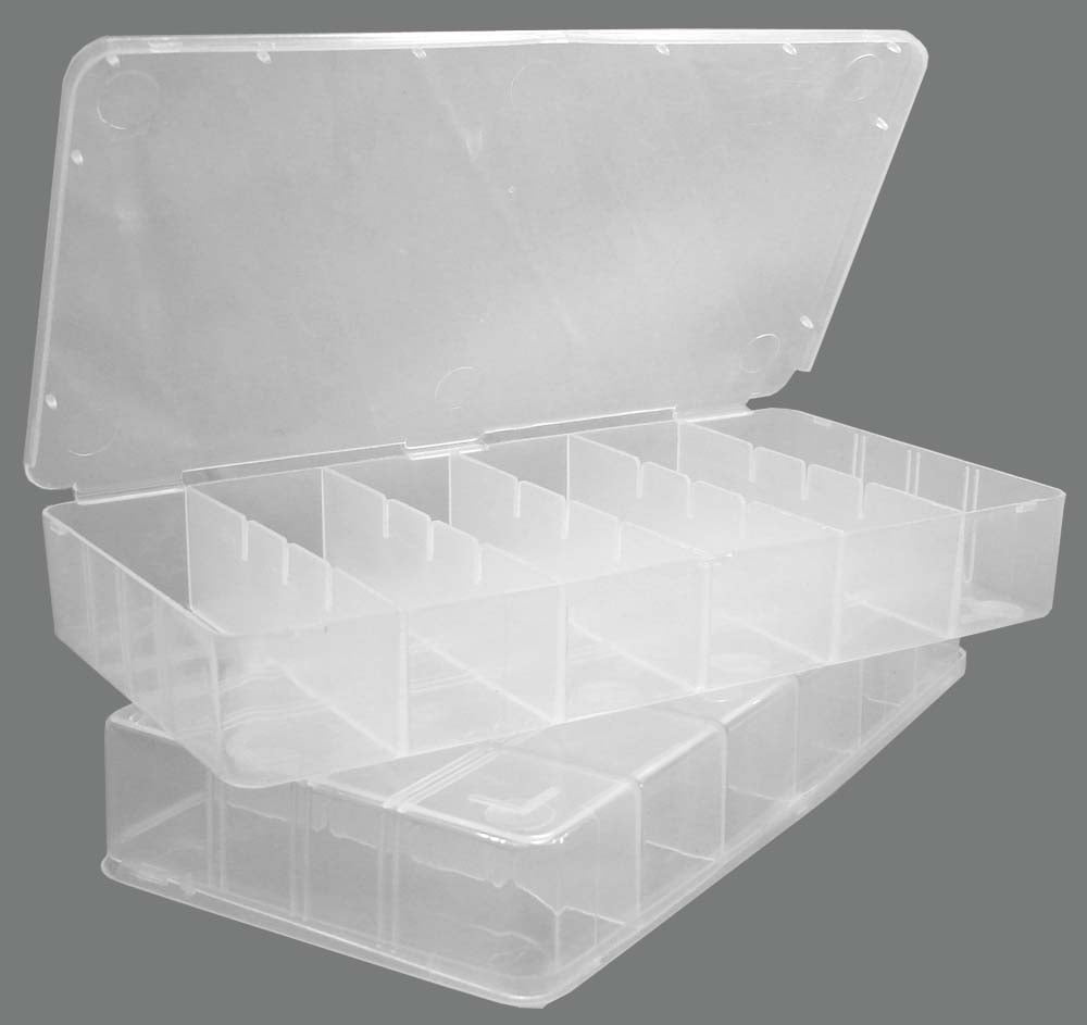 BIN BUDDY (2 Pack) Bead & Crafting Plastic Sets | 8" (20.3 cm) x 4" (10 ...