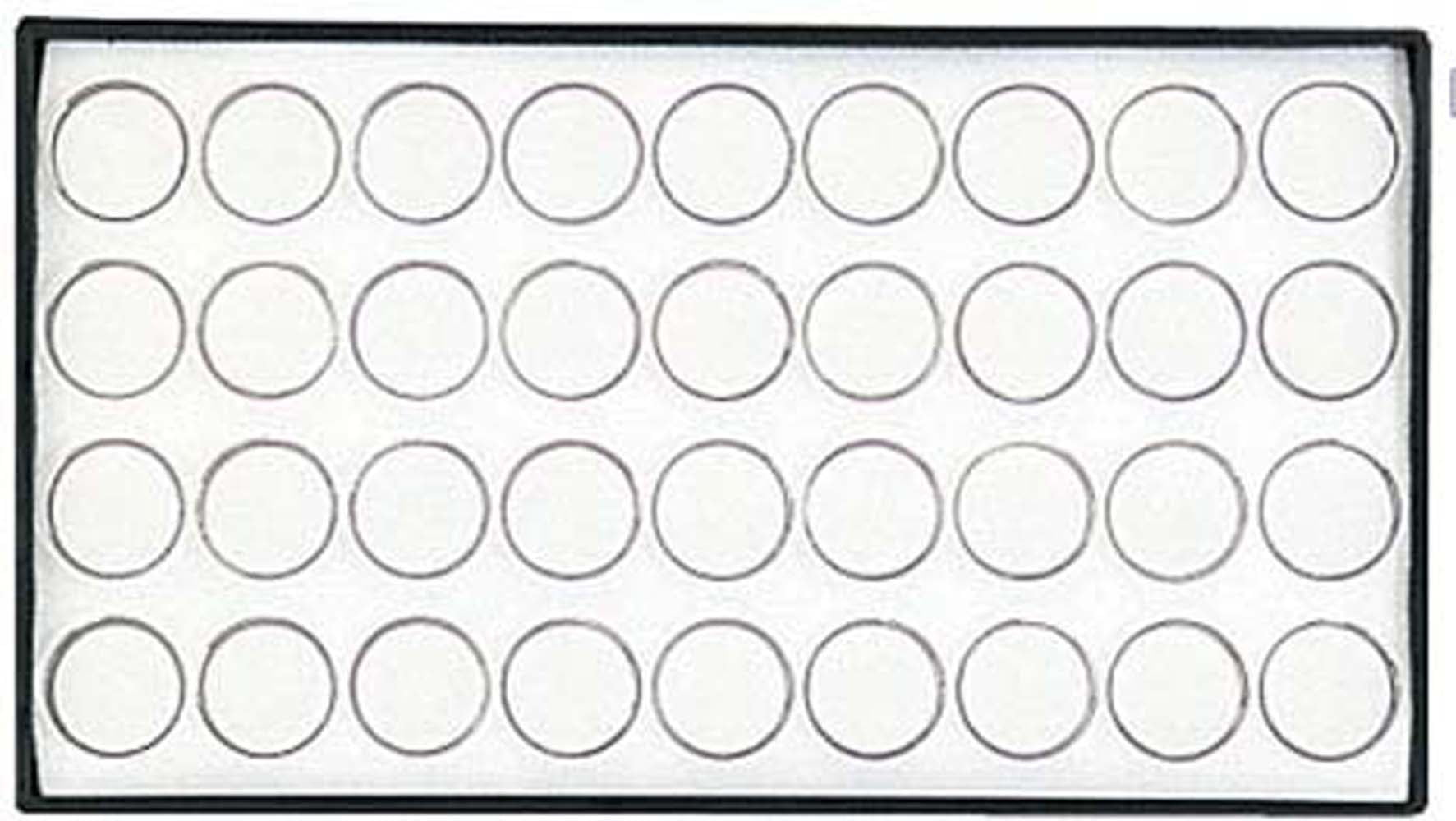 BIN BUDDY 36 Piece Plastic Gem Jars Set | 1.5" (3.8 cm) Diameter ...