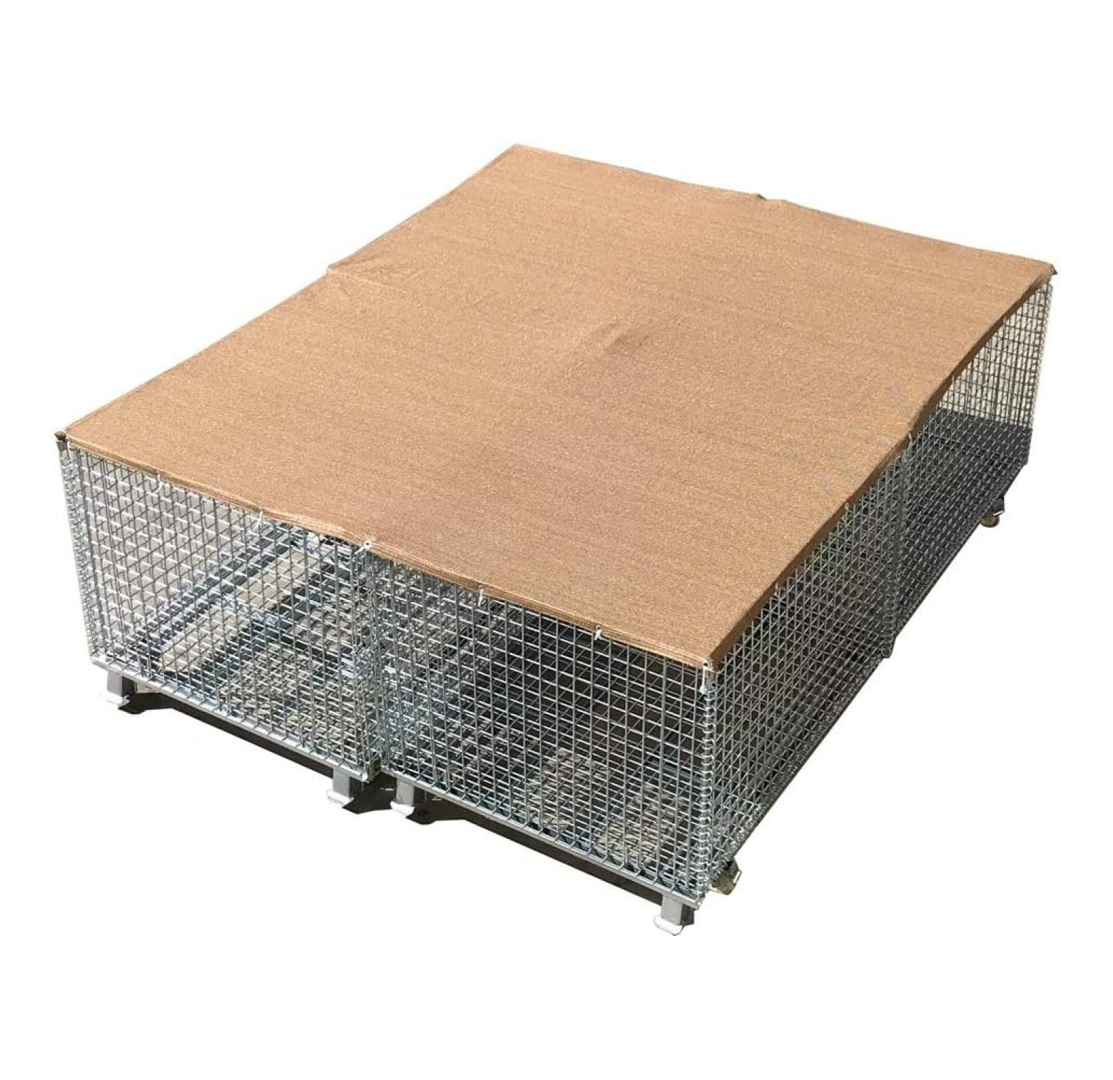 BIN24 UV Stable Dog Run & Pet Kennel Shade Cover, Sunblock Shade ...