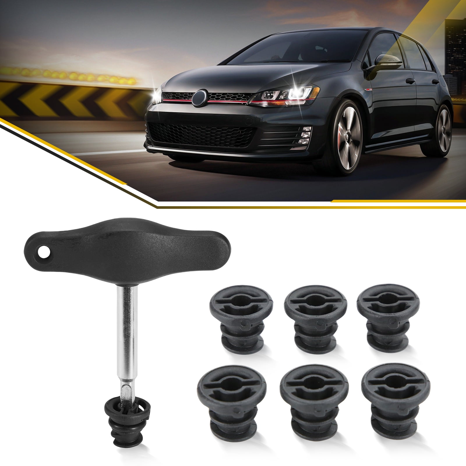 BINB ROAD 1 Set Car Engine Oil Drain Plug with Install Tool 06L103801 ...