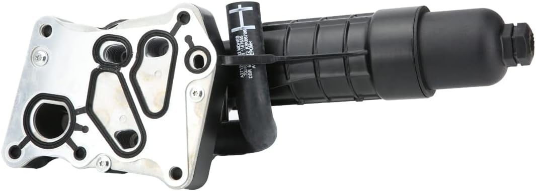 ‎BINB ROAD Engine Oil Cooler Filter Housing 2711801410 Compatible with ...